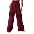 Aellinatey High elastic casual solid color high waist zipper elegant ...