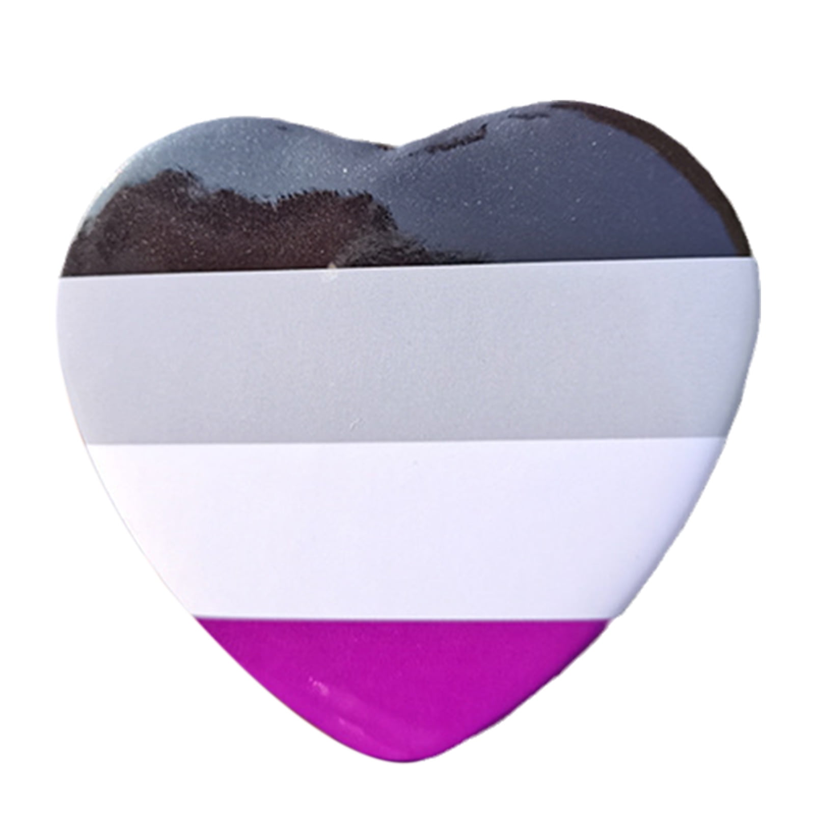 Aellinatey LGBTQ Heart Shape Pins Couple Brooches Punk Lapel Pin ...