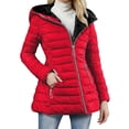 Aellinatey Long Winter Coats for Women Waterproof Fleece Lined Warm ...