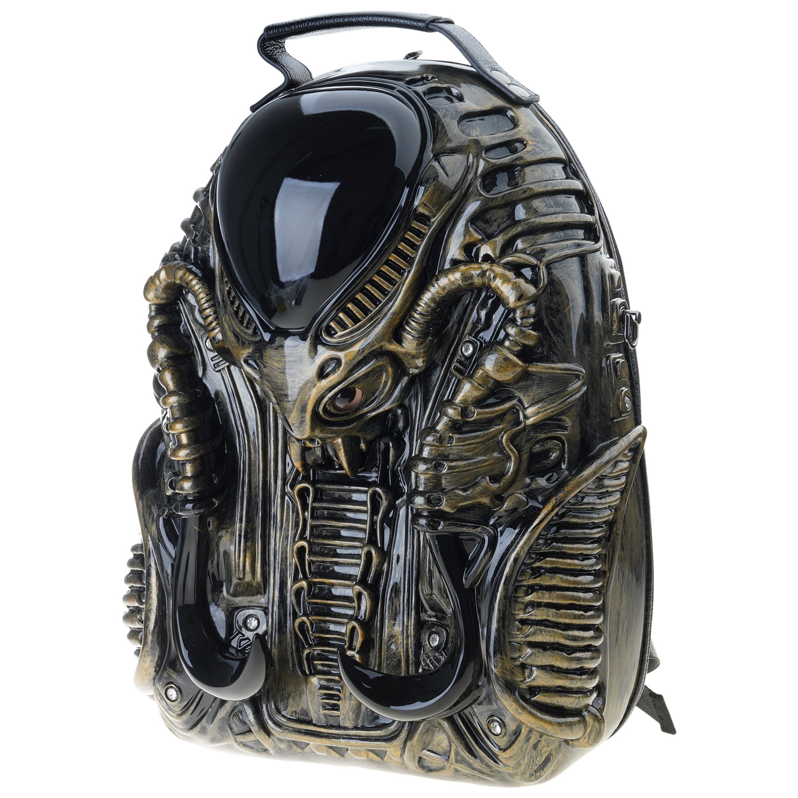Aellinatey Man Novelty Backpack Halloween Backpack Woman 3D Xenomorph ...