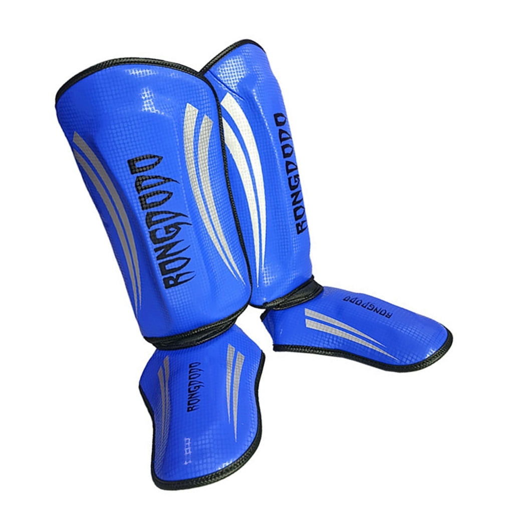 Aellinatey Martial Art Leg Foot Protective Pad Sparring Gear for ...