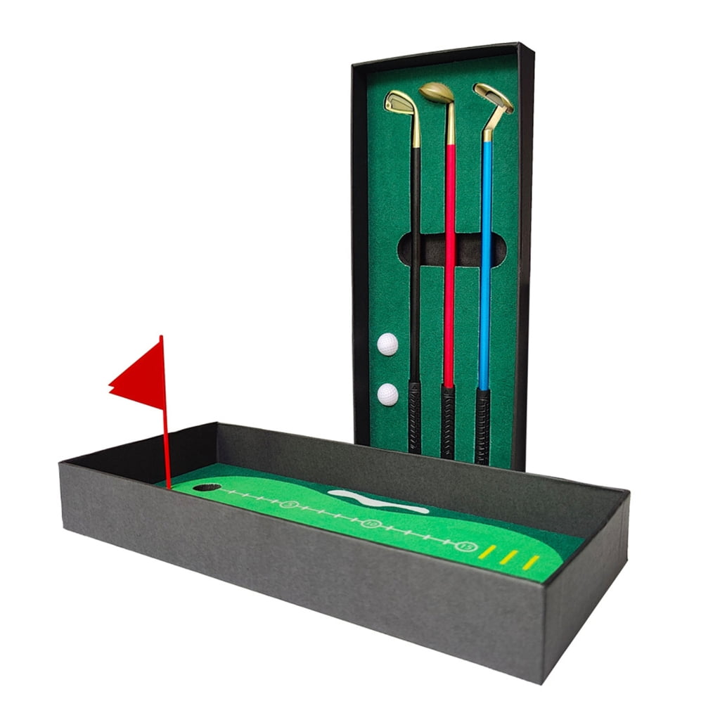 Aellinatey Mini Golf Pen Gift Set Golf Model Toy Golf Gift for Women ...