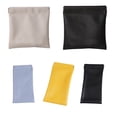 Aellinatey Modern Snap Closure Cosmetic Case Waterproof PU Leather For ...