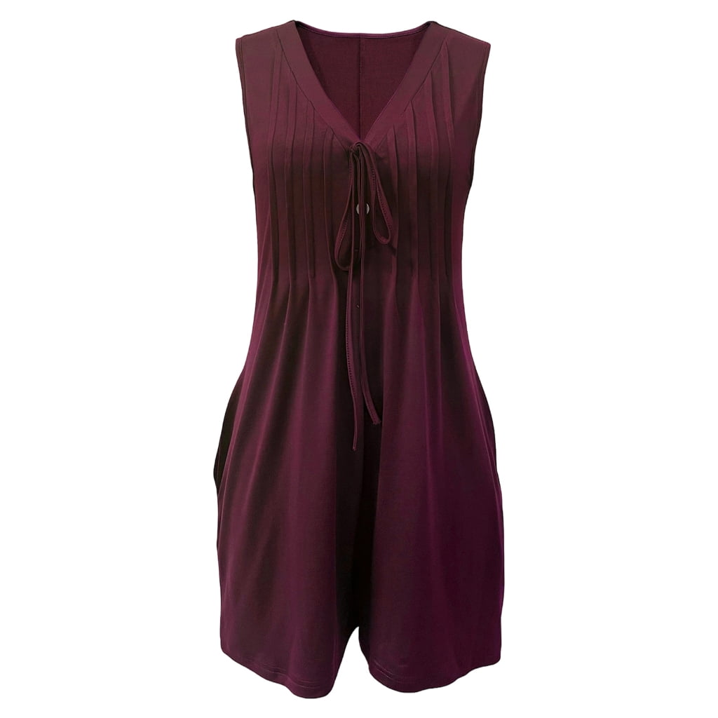 Aellinatey Modern Womens Romper Stylish Design Lightweight Polyester ...