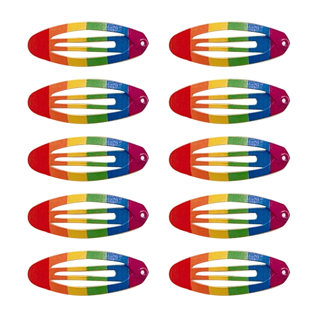 Aellinatey Multi-shape Can Choose Hairpin Y2k Hair Clip Rainbow Color ...