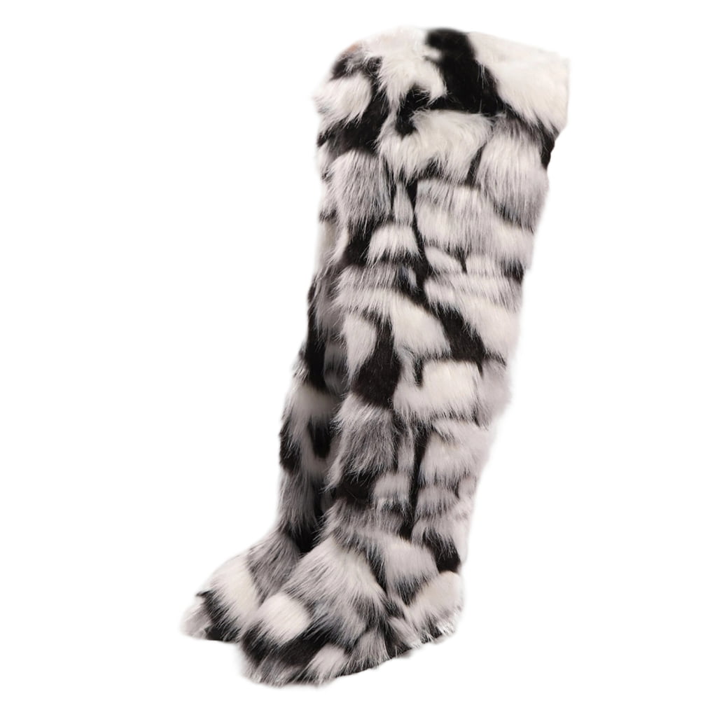 Aellinatey Nonslip Soles Women's Thigh High Winter Long Snow Boots ...