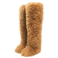 Aellinatey Nonslip Soles Women's Thigh High Winter Long Snow Boots ...
