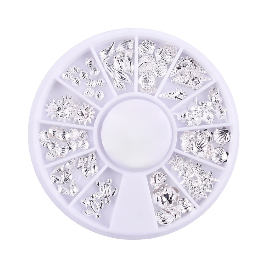 Aellinatey Ocean Theme Star Starfish Seashell Mold Fillers Manicure DIY ...