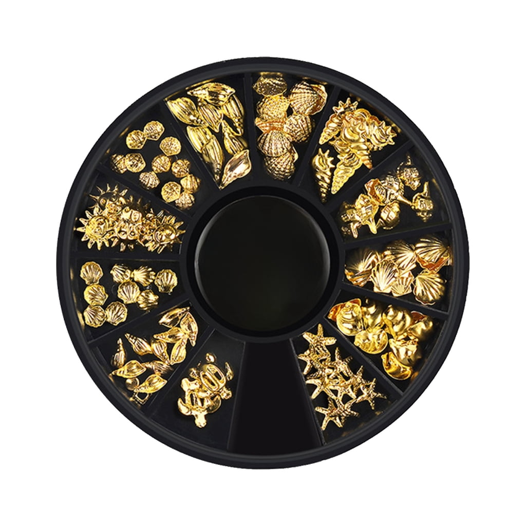 Aellinatey Ocean Theme Star Starfish Seashell Mold Fillers Manicure DIY ...