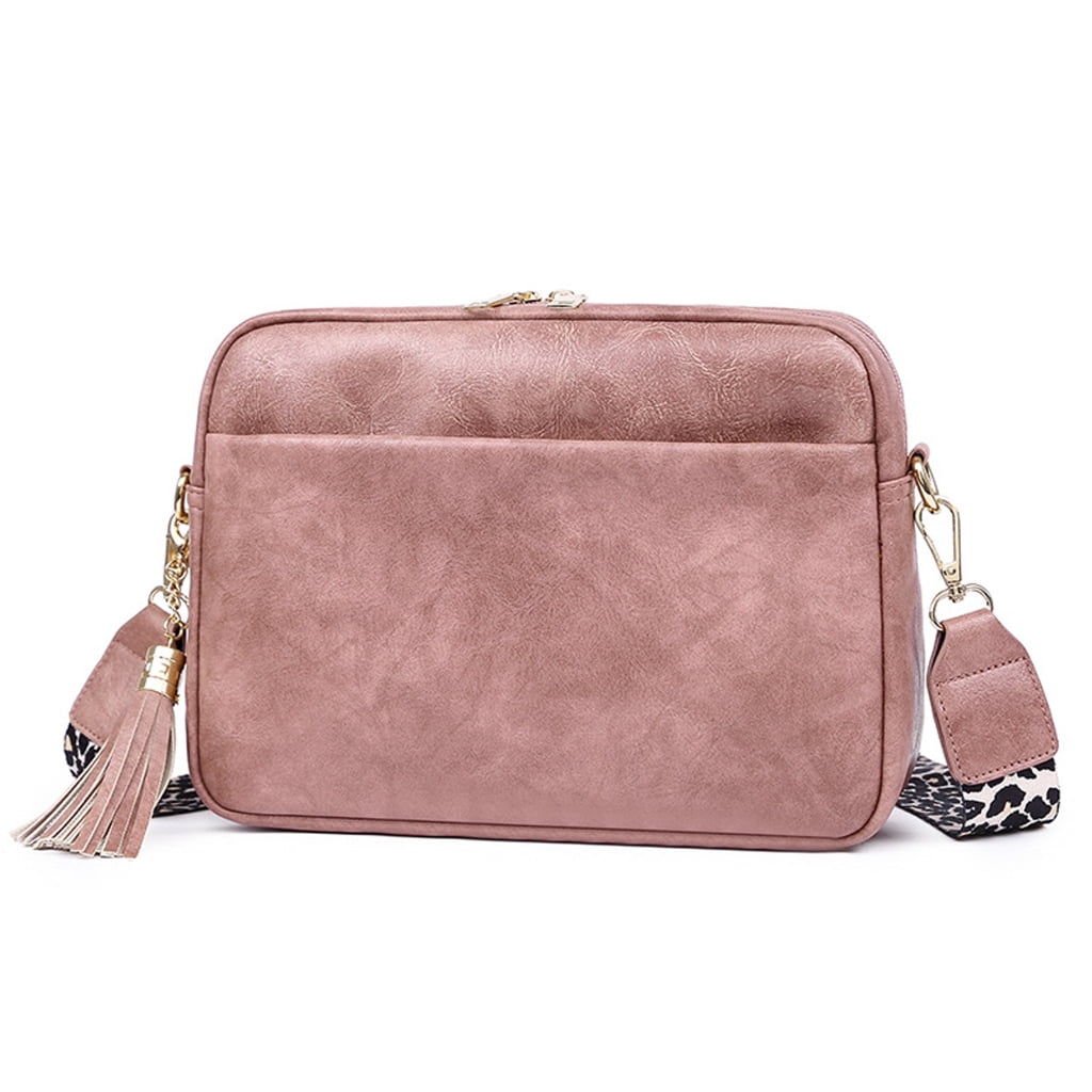 Aellinatey Old Border Shoulder Bag Thin Crossbody Purse Permanent PU ...