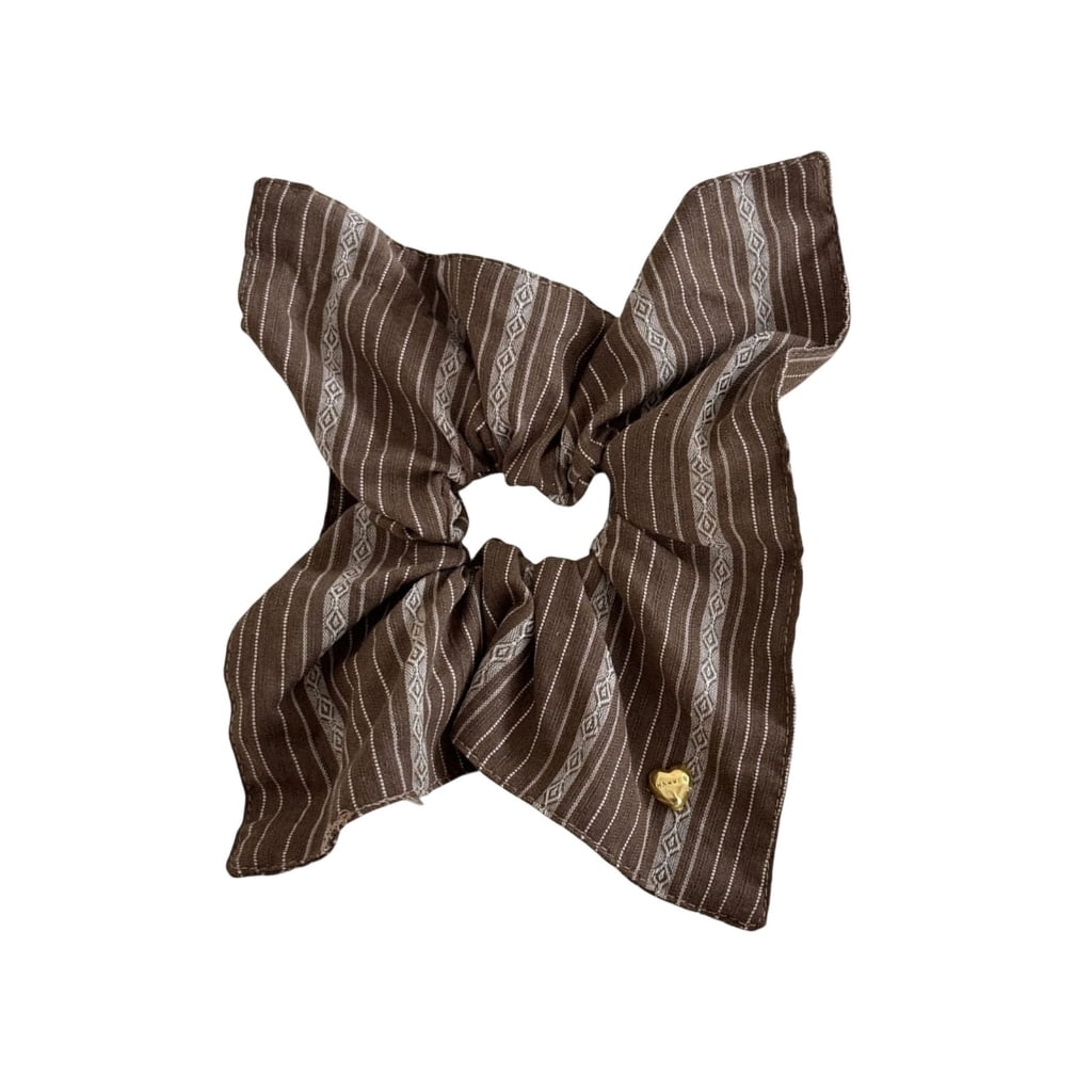 Aellinatey Old Square Scrunchie Hair Addition Tall Chaplet Plan Fabric ...