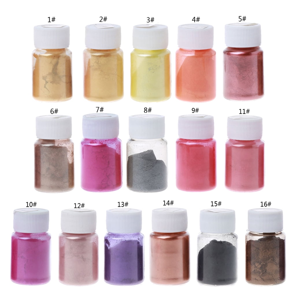 Aellinatey Pearlescent Powder Epoxy Resin Dye Pearl Pigment Natural ...