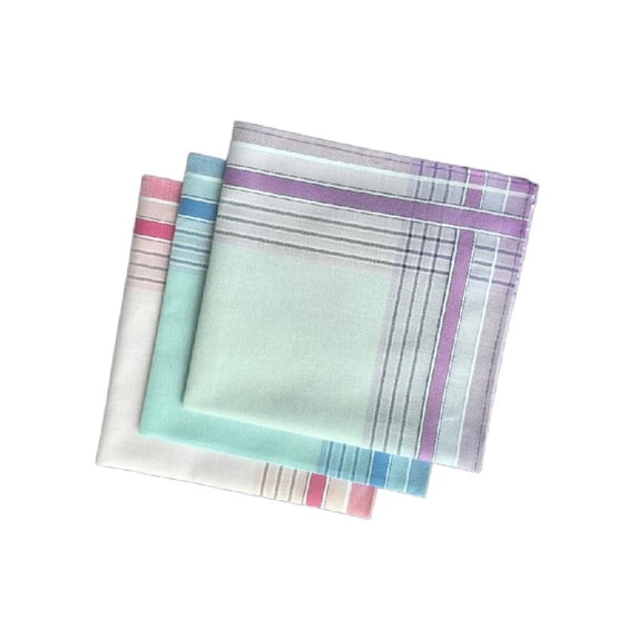 Aellinatey Plaids Patterned Pocket Handkerchief for Sweating for Grooms ...
