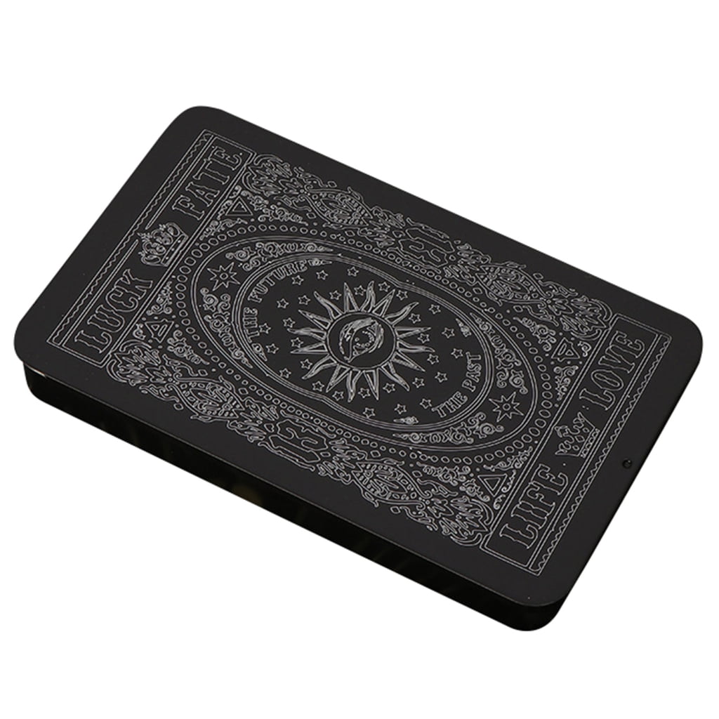 Aellinatey Playing Card Trading Tarot Case Card Storage Can Card ...