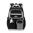 Aellinatey Practical Book Bag For Teens Breathable Mesh Back Panel And ...