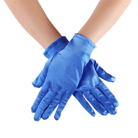 Aellinatey Short Gloves Formal Event Dress Gloves Female Evening Party ...
