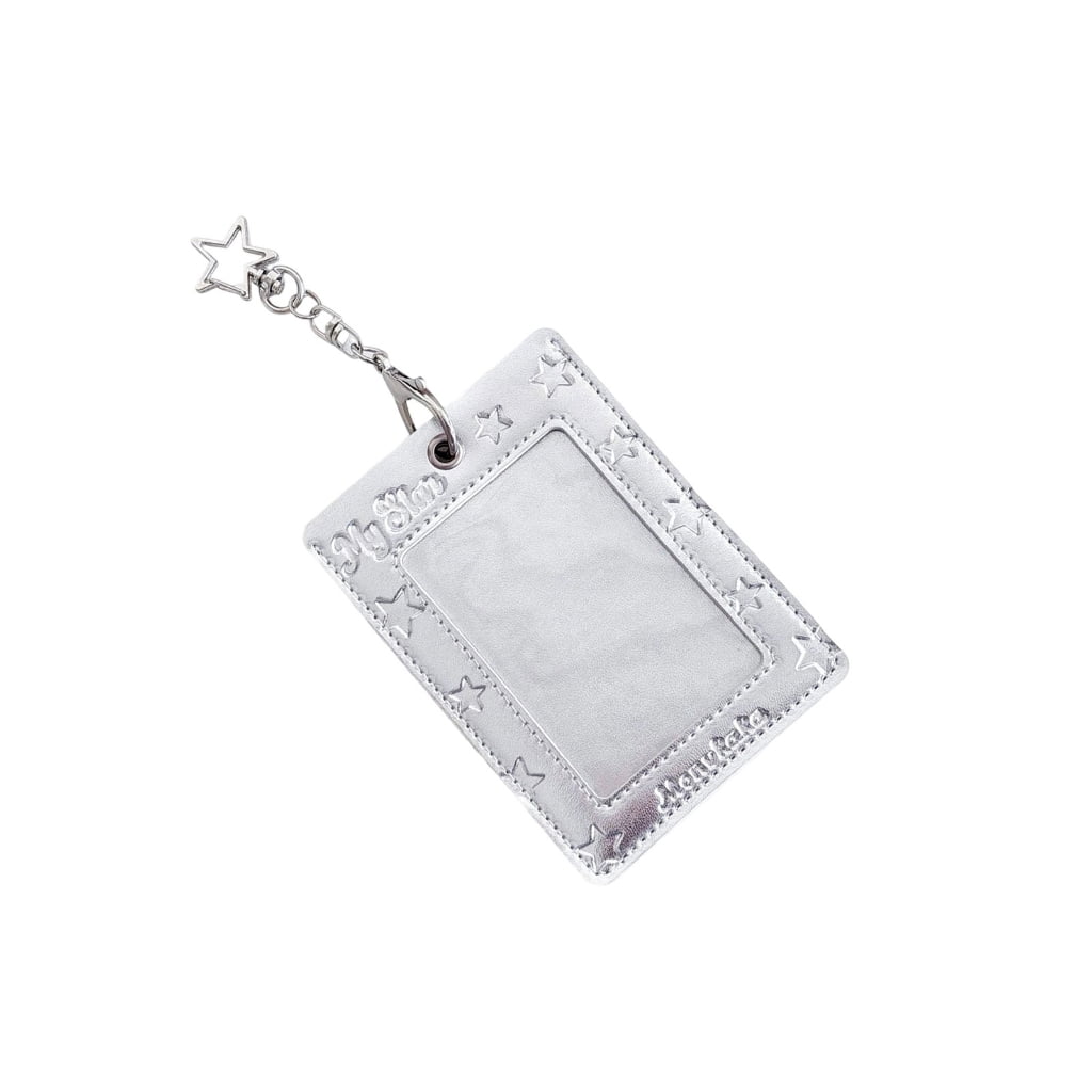 Aellinatey Silvermedal Bend Decorated PU Leather 3 Foot Card Owner ...