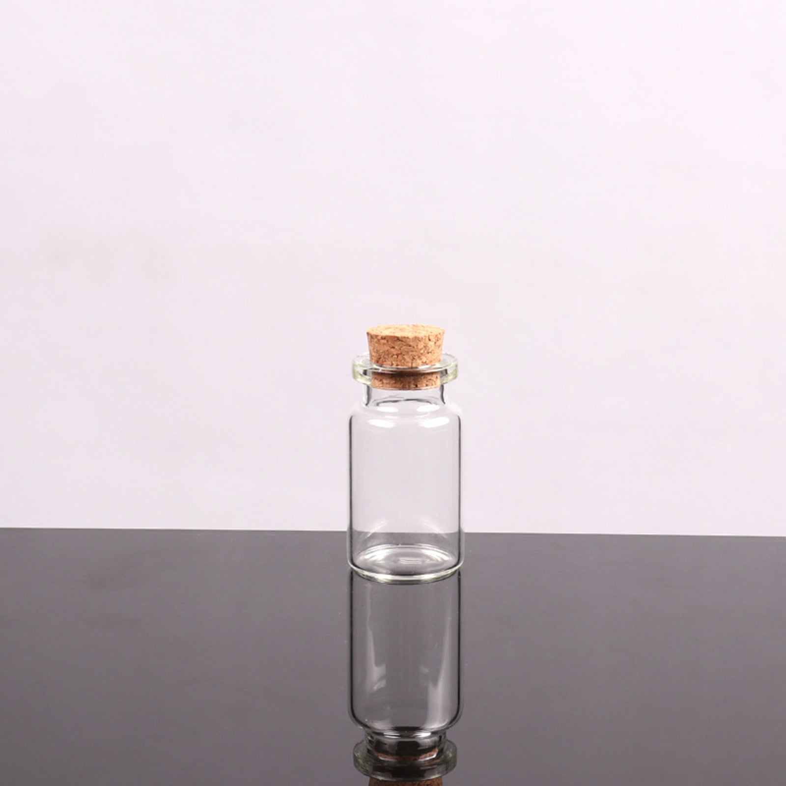 Aellinatey Small Bottles with Cork Stoppers Tiny Vials Small Clear ...