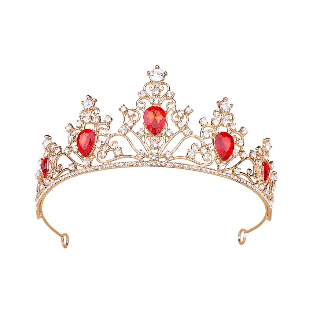 Aellinatey Sparkling Crystal Bridal Crowns Hairband Hair Styling ...