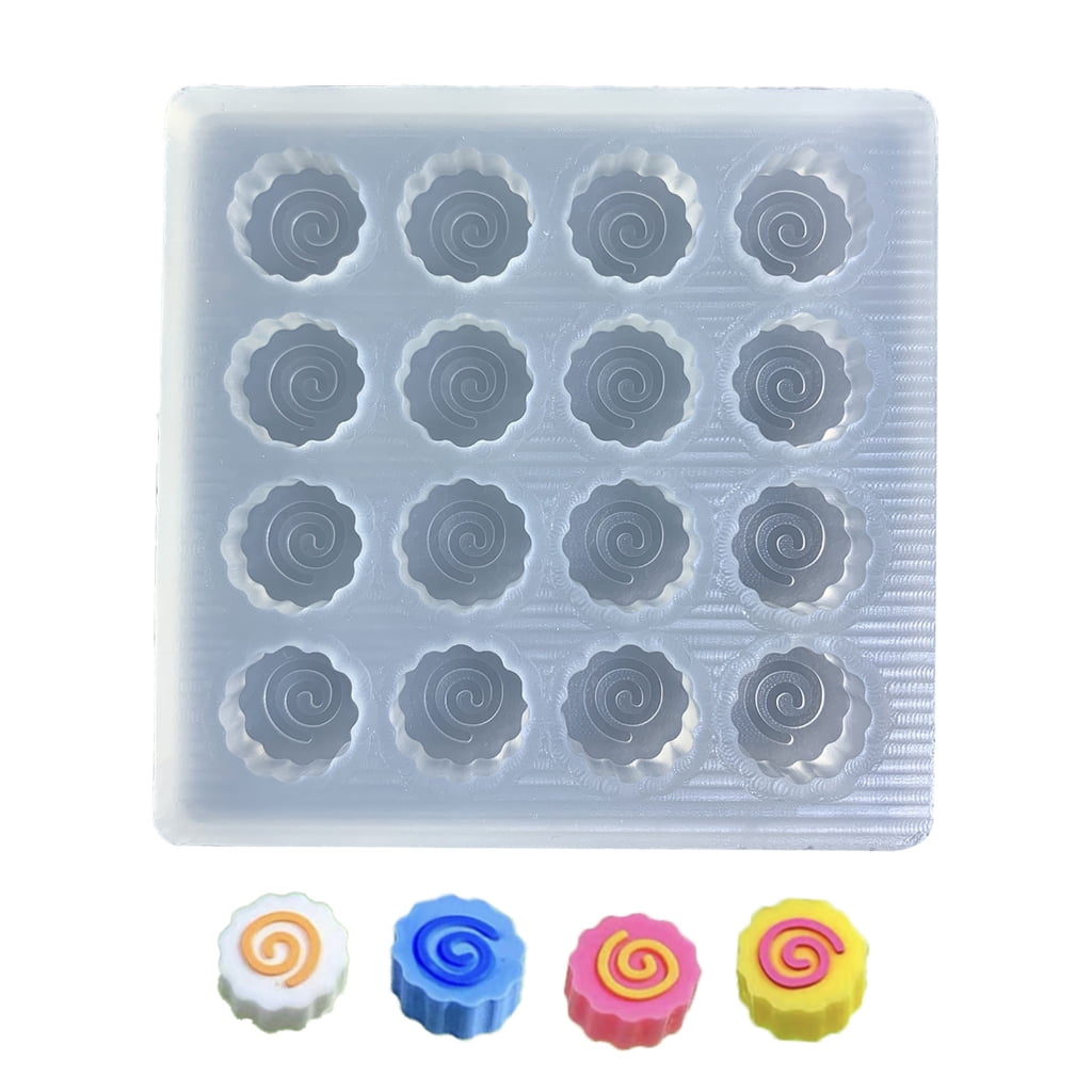 Aellinatey Spiral Shape Fire Paint Wax Pellet Mold Diy Fire Paint Wax ...