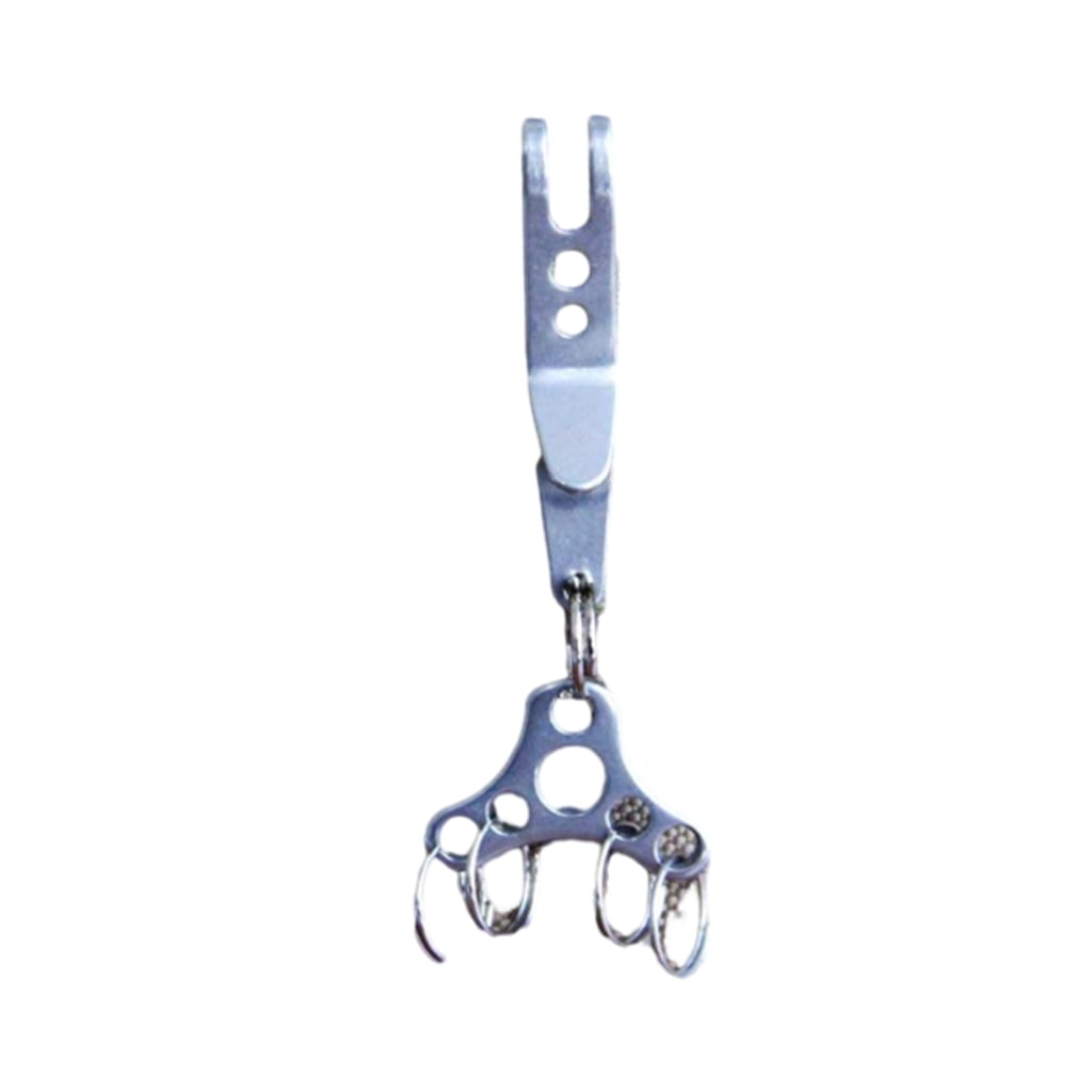 Aellinatey Stainless Steel Suspension Pocket Clip Key Holder with ...