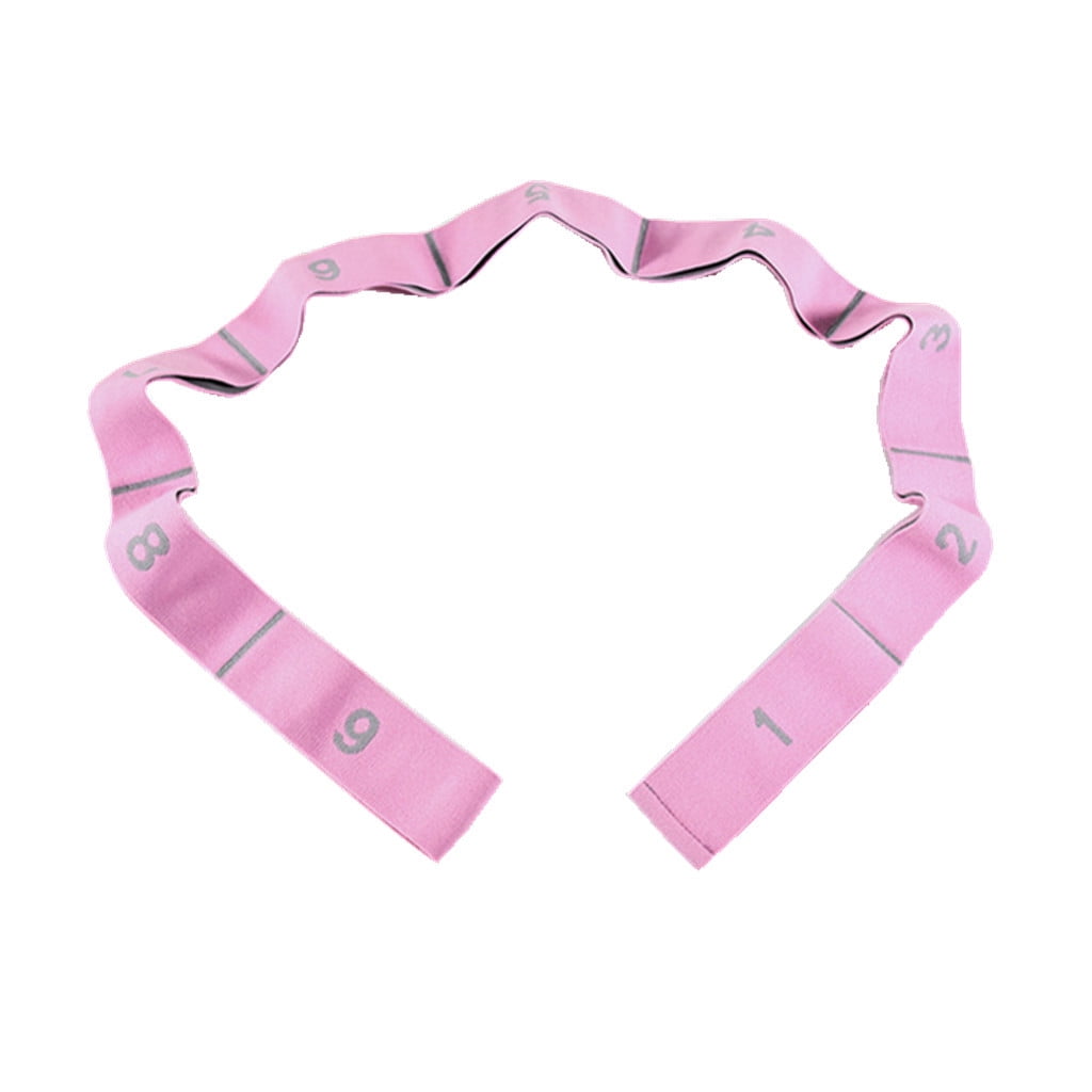 Aellinatey Stretch Strap-8 Loops Elastic Band-The Perfect Home Workout ...
