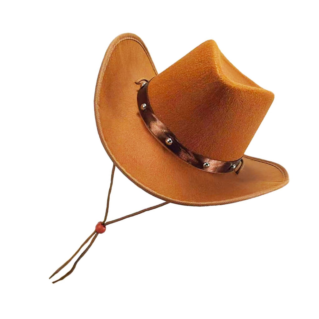 Aellinatey Stylish Western Hat Adjustable Rope Hat For Women Men Music ...