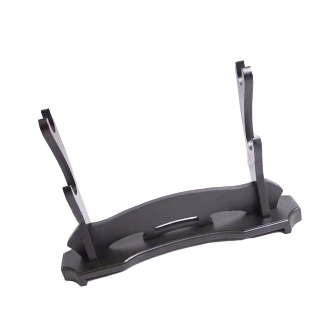 Aellinatey Sword Stand Two Tiers Sword Rack Holder Display for Katanas ...