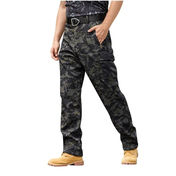 Aellinatey Tactical Cargo Pants for Men Ripstop Waterproof Work Pants ...