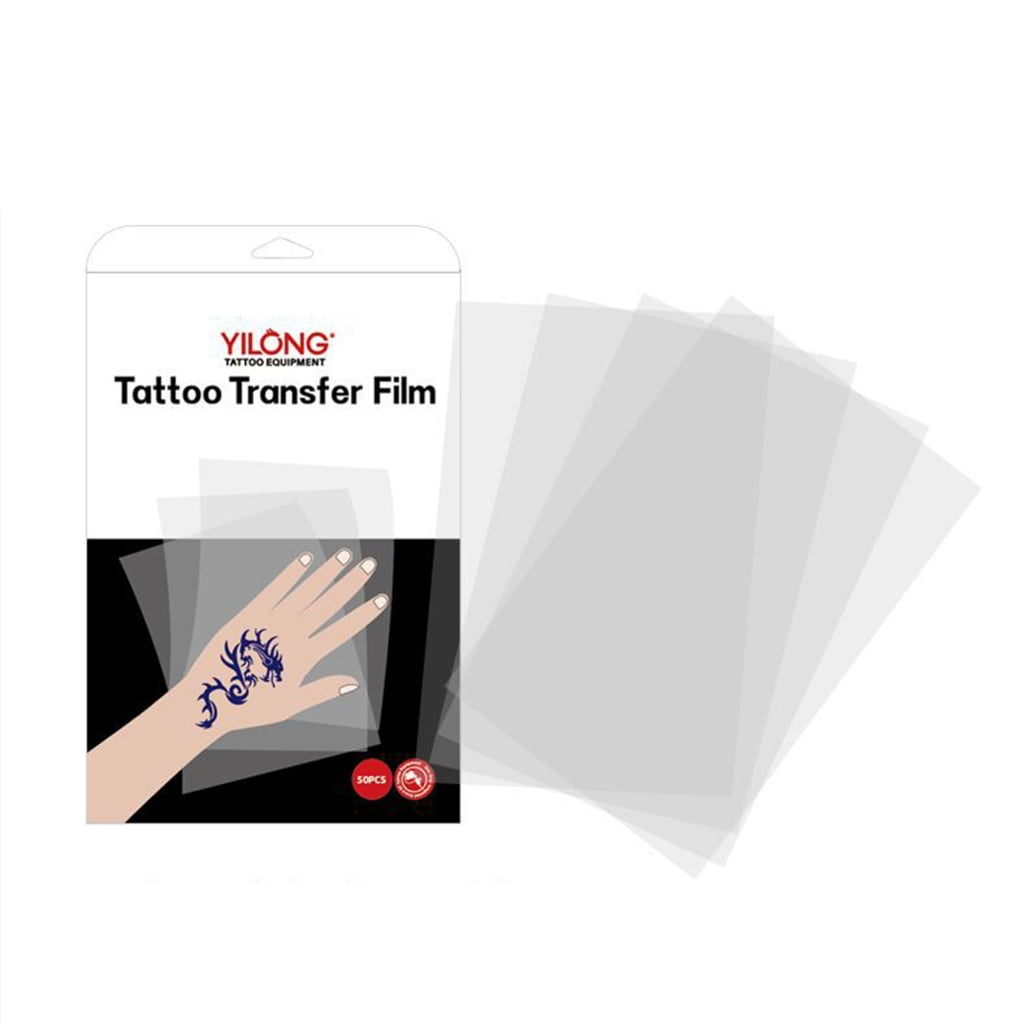 Aellinatey Tattoos Transfer Paper 50 Pcs A4 Size Stencil Sheets for ...