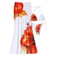 Aellinatey Three Piece Design Swimsuit Breathable Polyester Texture ...