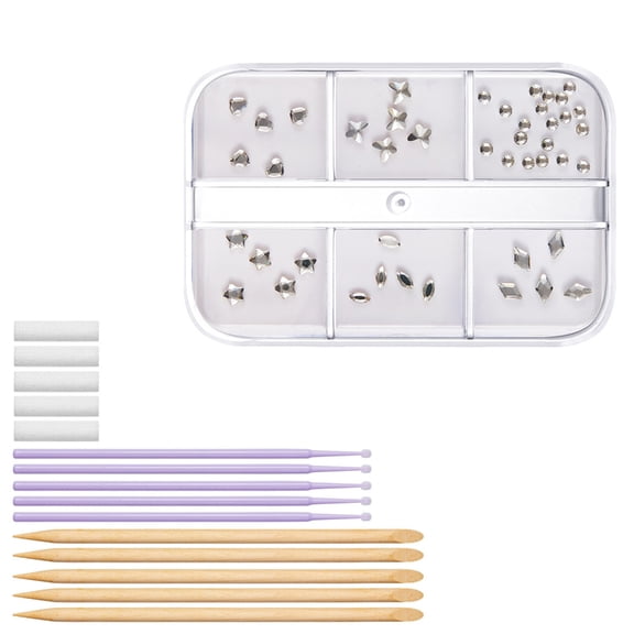 HYLLai Tooth Gem Kit, DIY Shiny Teeth Crystal Set 20 Pieces, Resin ...