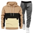 Aellinatey Track Suits Mens 2 Piece with Sweatpants Sets Casual Color ...