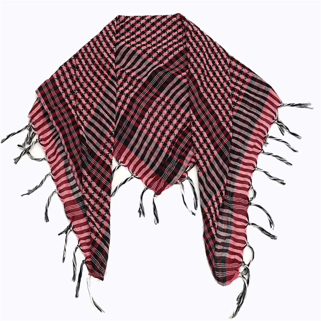 Aellinatey Trendy Arab Shemagh Headscarf Lightweight Fabric Great For ...