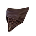 Aellinatey Trendy Leopard Pattern Hair Clip Soft Cloth Hairpin Gift For ...