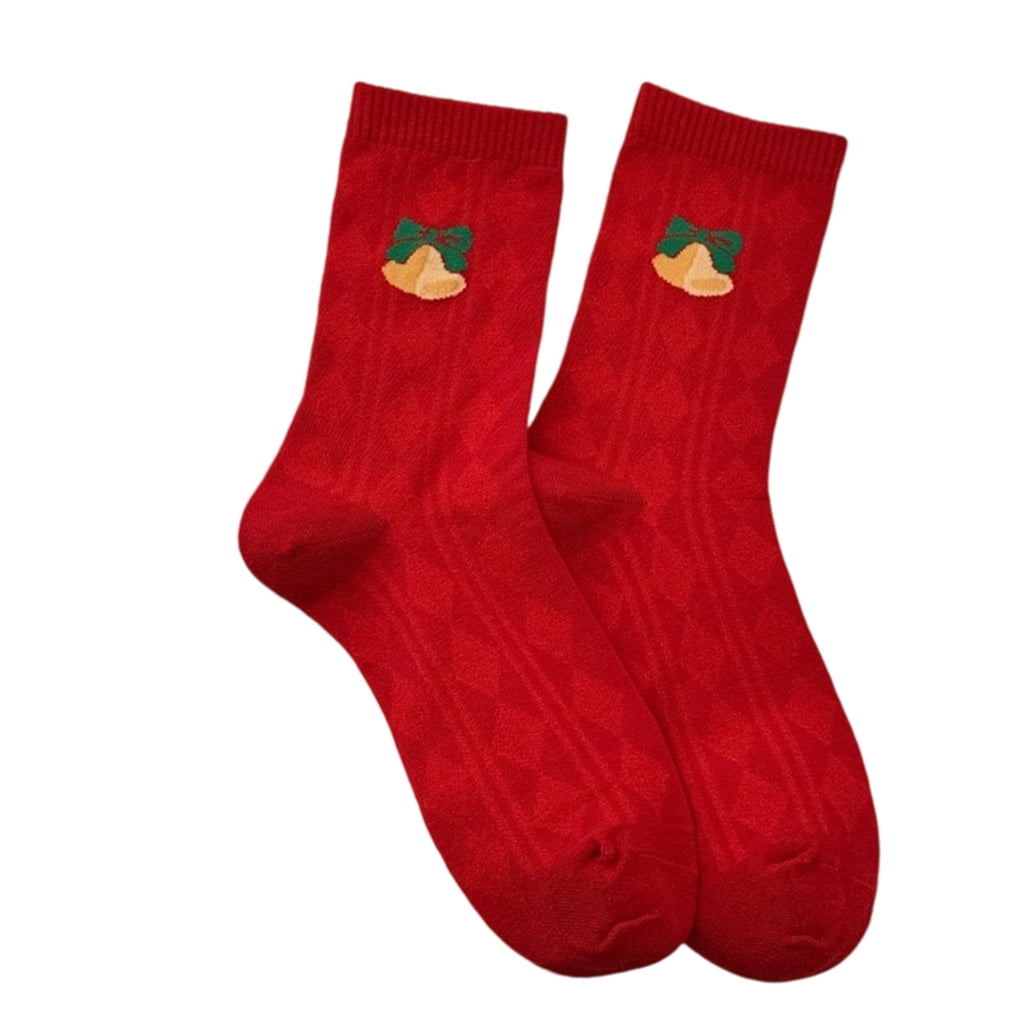 Aellinatey Unisex Christmas Cotton Ankle Socks Cute Cartoon Patterned ...