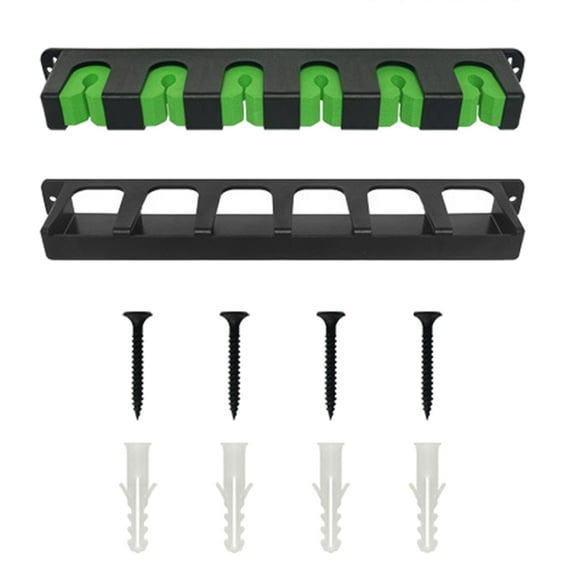 Aellinatey Wall Mounted with Foam, Horizontal 6 Rods Storage Fishing ...