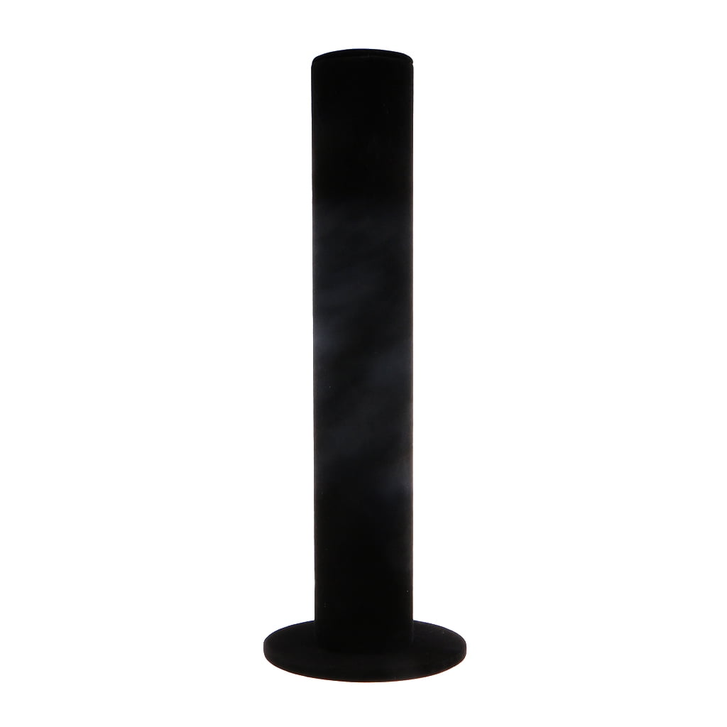 Aellinatey Watch Jewelry Display Tower Velvet Vertical Jewelry Bracelet ...