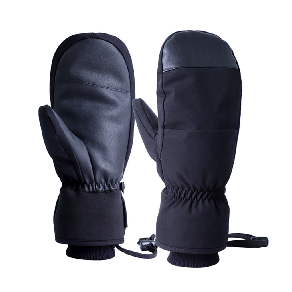 Aellinatey Waterproof Touchscreens Ski Mittens Gloves for Men Women ...