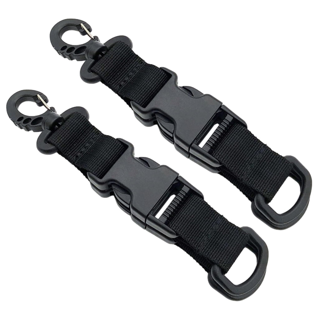 Aellinatey Webbing Carabiner Quick Release Hanging Buckle Double-Split ...