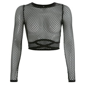 Womens Fishnet Tops