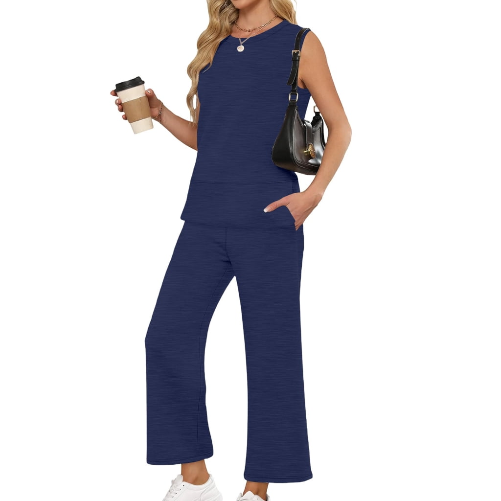 Aellinatey Women's 2 Piece Outfits Beach Vacation Clothes Fall Travel ...