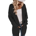 Aellinatey Women's Knitted Cardigan Sweater with Front Slits - Walmart.com