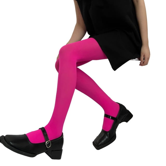 Aellinatey Women's Soft Stretch Semi Opaque Solid Colored Footed ...