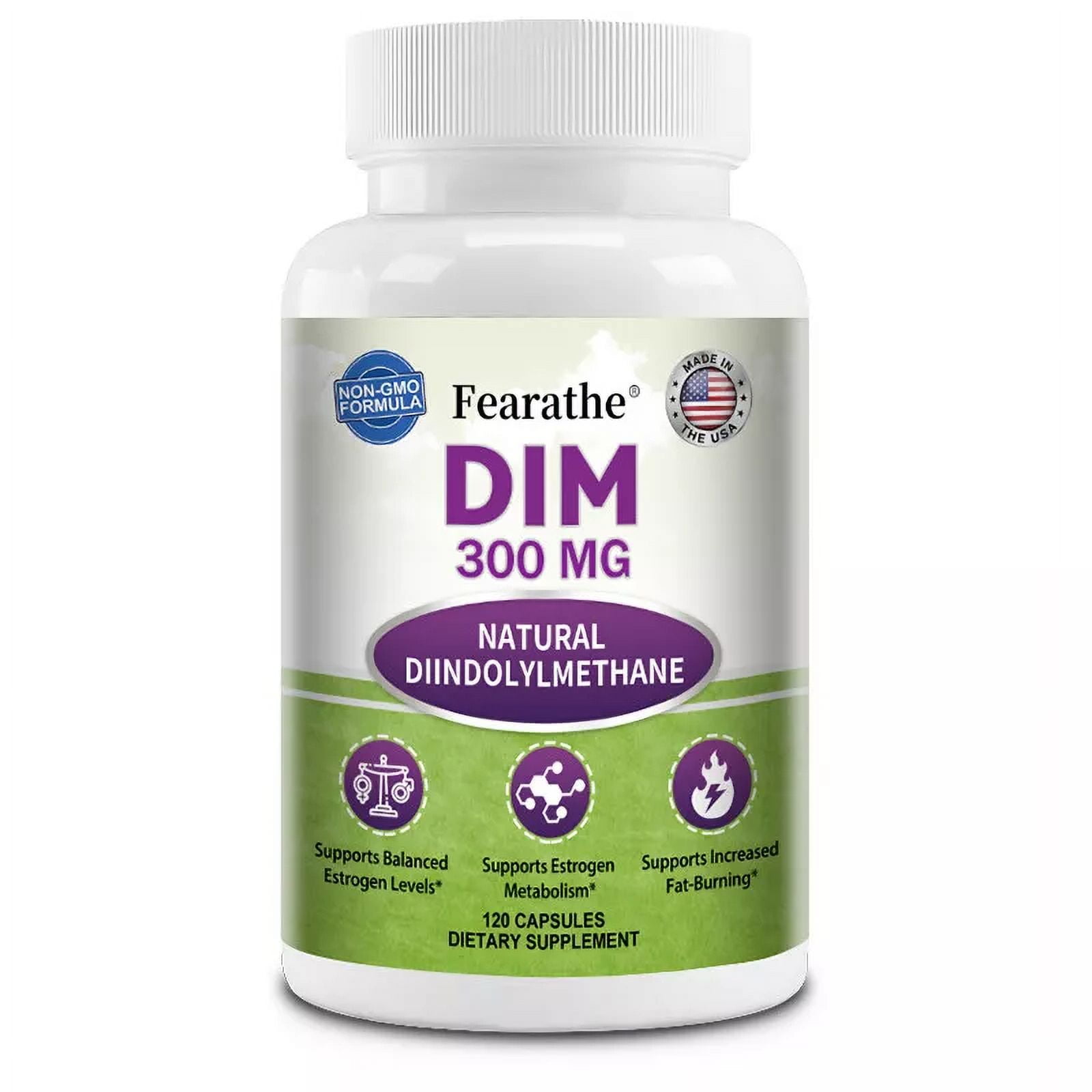 Aelona DIM 300mg Plus BioPerine - Estrogen Metabolism & Balance, PCOS ...