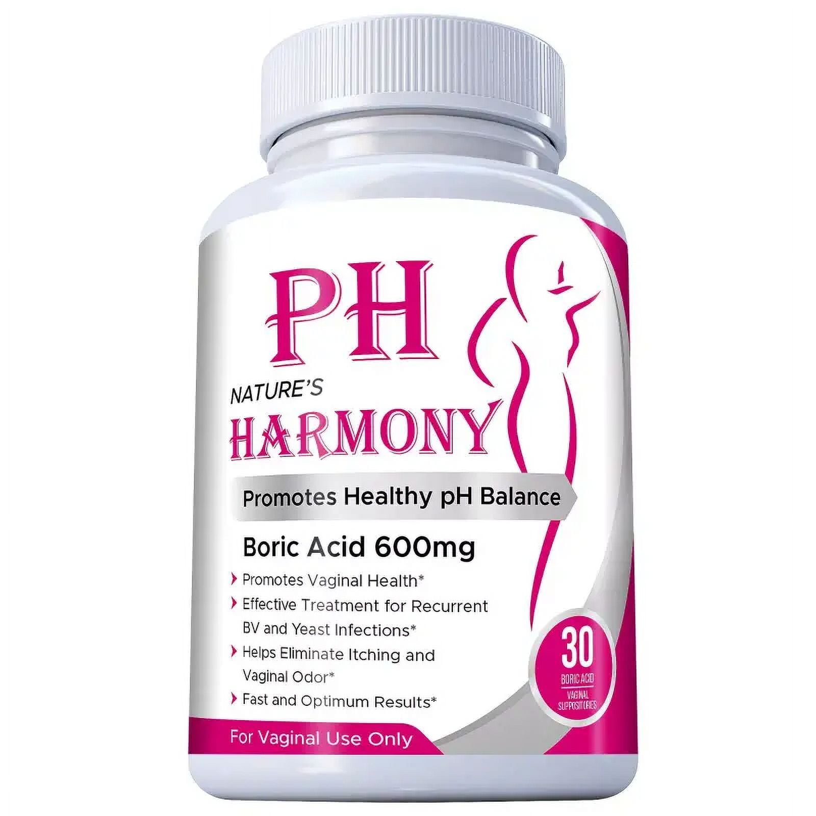 Aelona HARMONY 600MG VAGINAL SUPPOSITORIES YEAST INFECTION BV MADE IN USA (30 CT) - Walmart.com