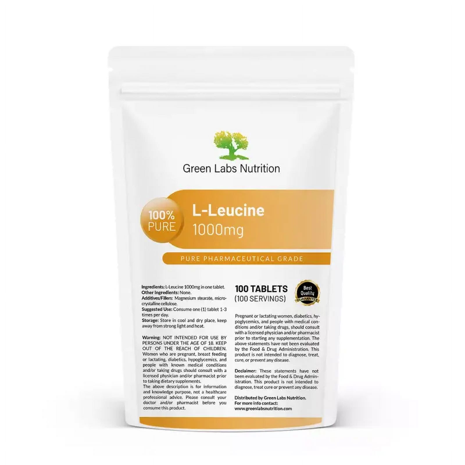 Aelona_LEUCINE_L-Leucine_Tablets_1000mg_PURE_PHARMACEUTICAL_QUALITY ...