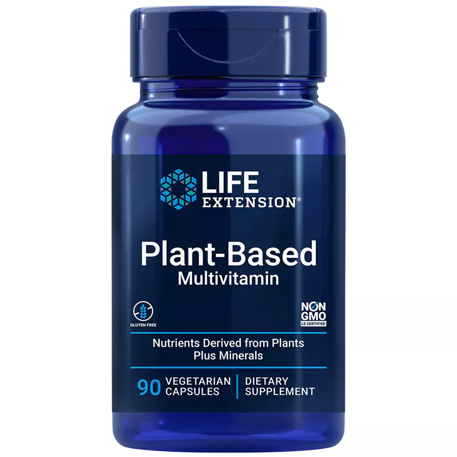 Aelona Life Extension Plant-Based Multivitamin 90Caps No Animals Made ...