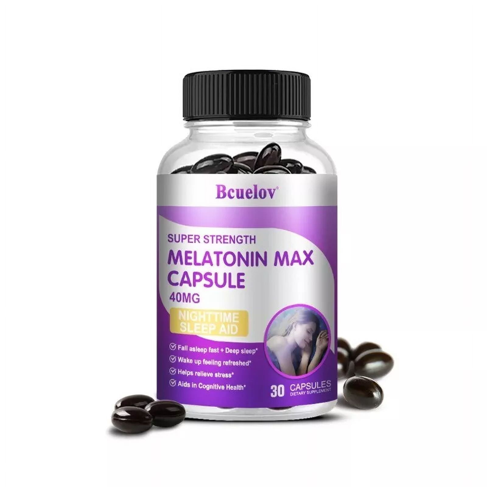 Aelona_Melatonin_40mg,_Fast-Dissolve_30_Caps_-_Natural_Sleep_Aid ...