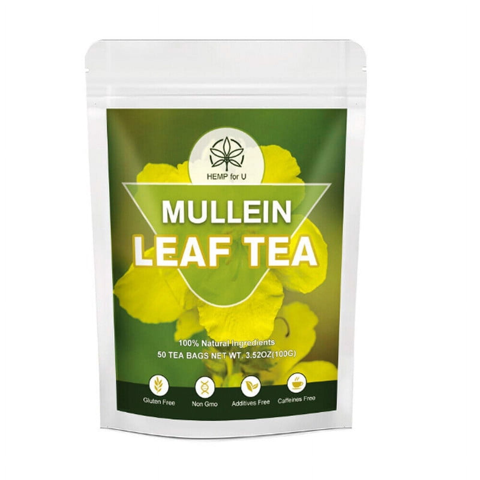 Aelona Mullein Leaf Tea Bags Herbal Lung Cleansing Breathing Cough ...
